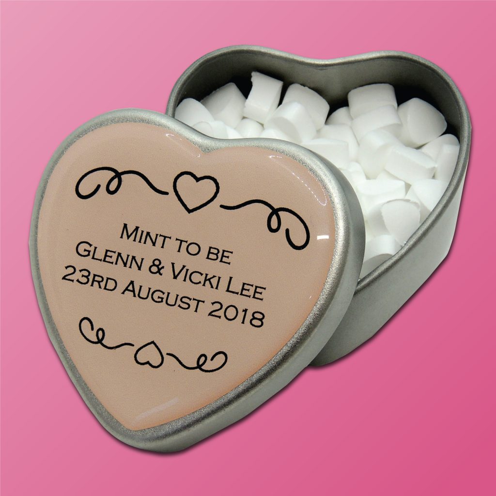 Heart Mint Tin - Chocolate & Sweets