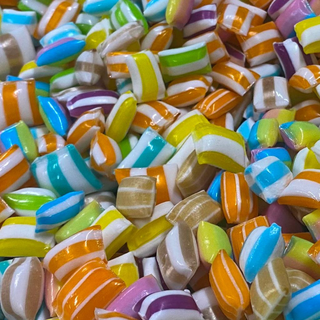 Colour Matched Humbugs - Chocolate & Sweets