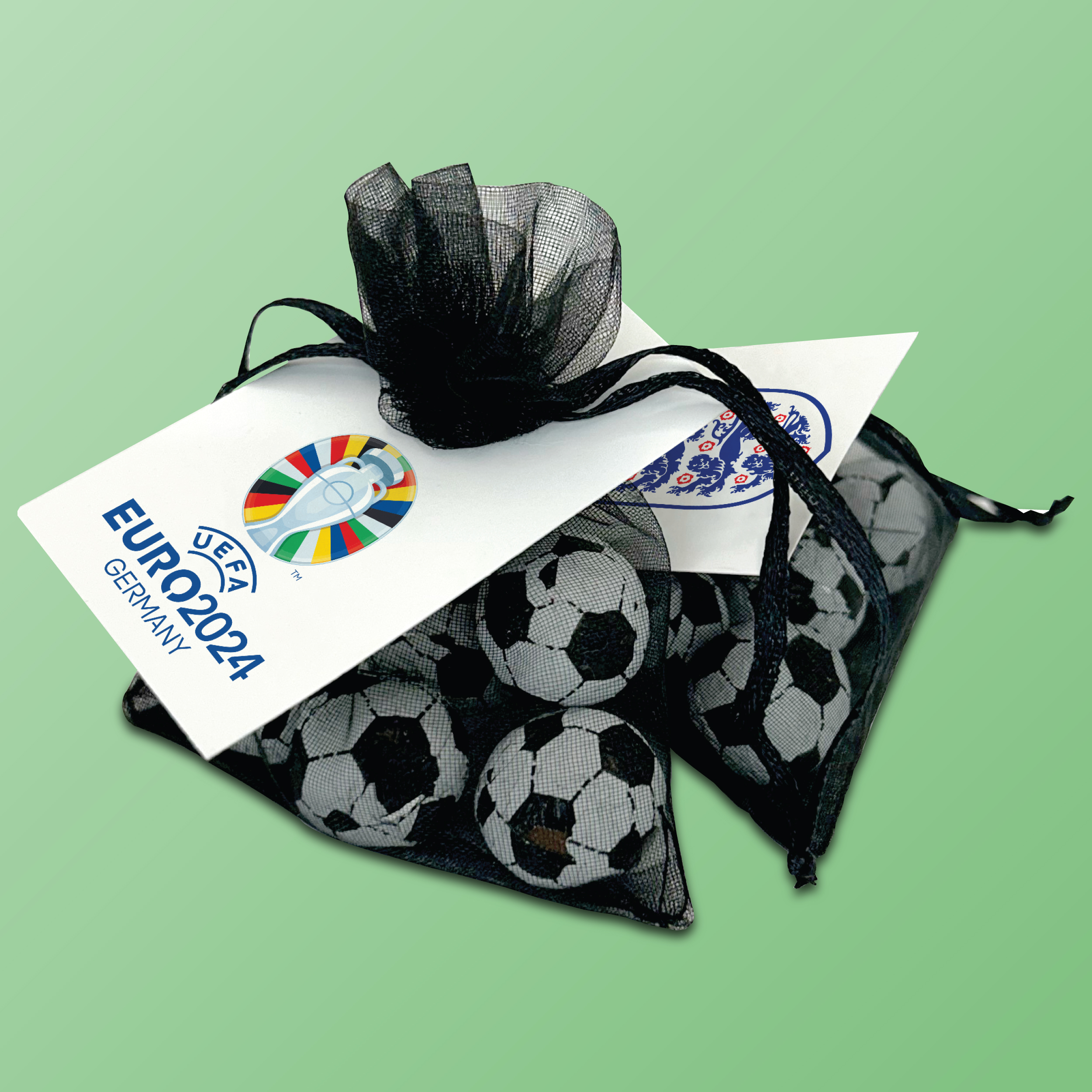 Organza Bag - Football - Chocolate & Sweets